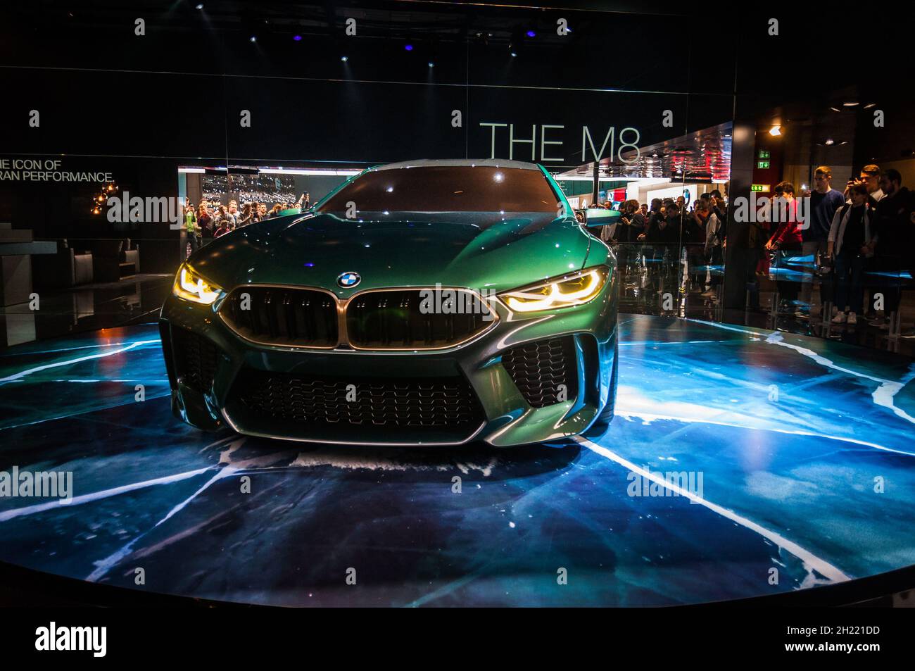 GINEVRA, SWITZERLAND - Jun 06, 2021: A Geneva International Motor Show ...