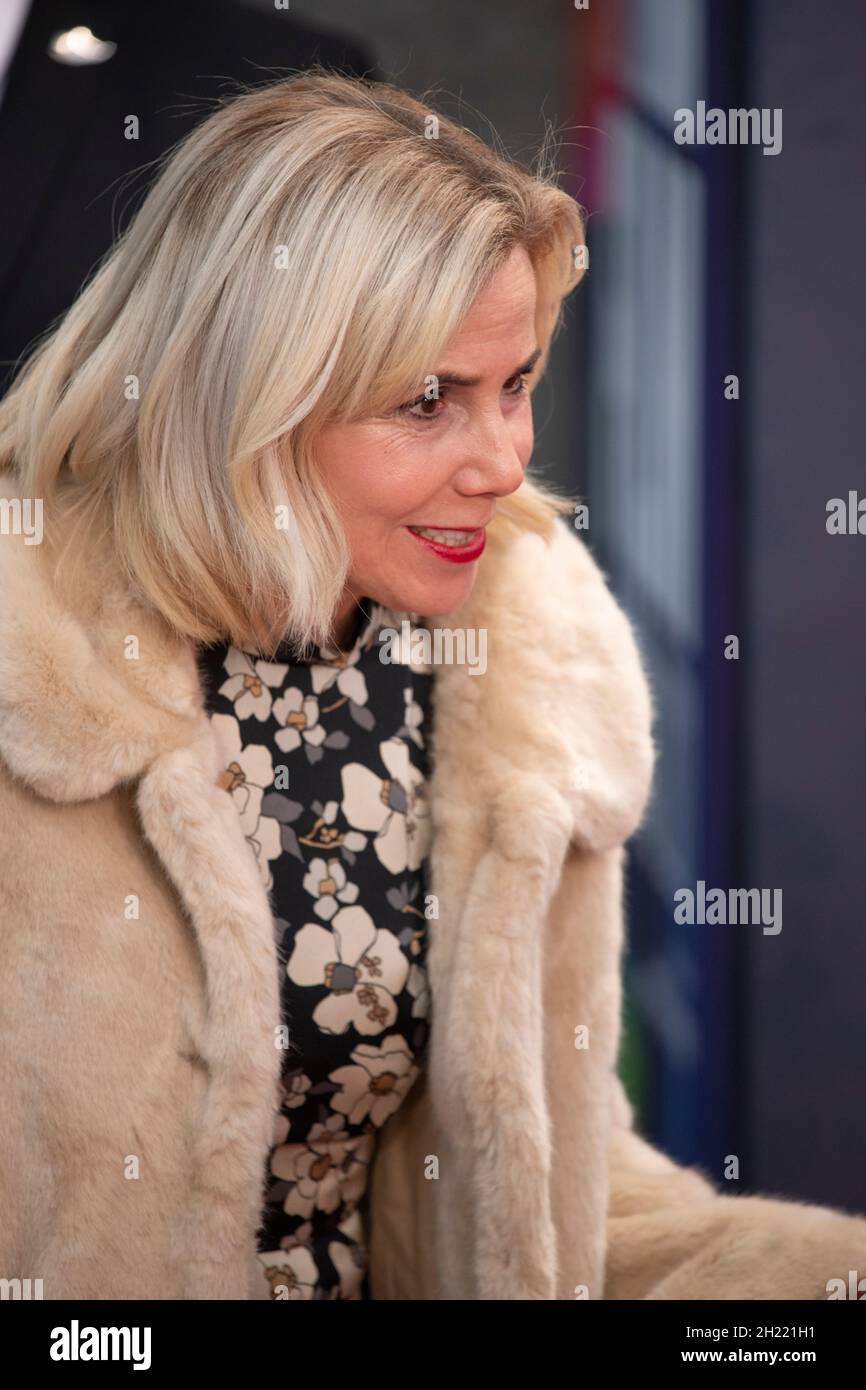 Sally Phillips attends the Gala Premiere for "The Lost Daughter" during the 65th BFI London Film ...