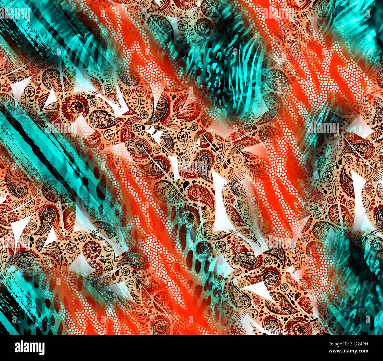 textile fabric print patterns, fashion designs Stock Photo - Alamy