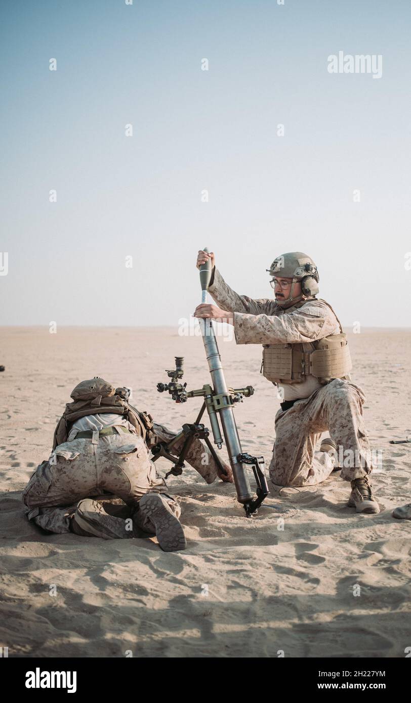 211013-M-OY155-2046 CAMP BUEHRING, Kuwait (Oct. 13, 2021) Marine Corps ...