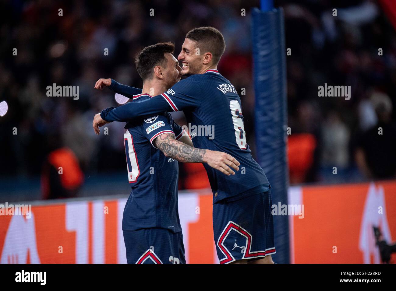 PARIS, FRANCE - OCTOBER 19: Lionel Messi of Paris Saint-Germain ...