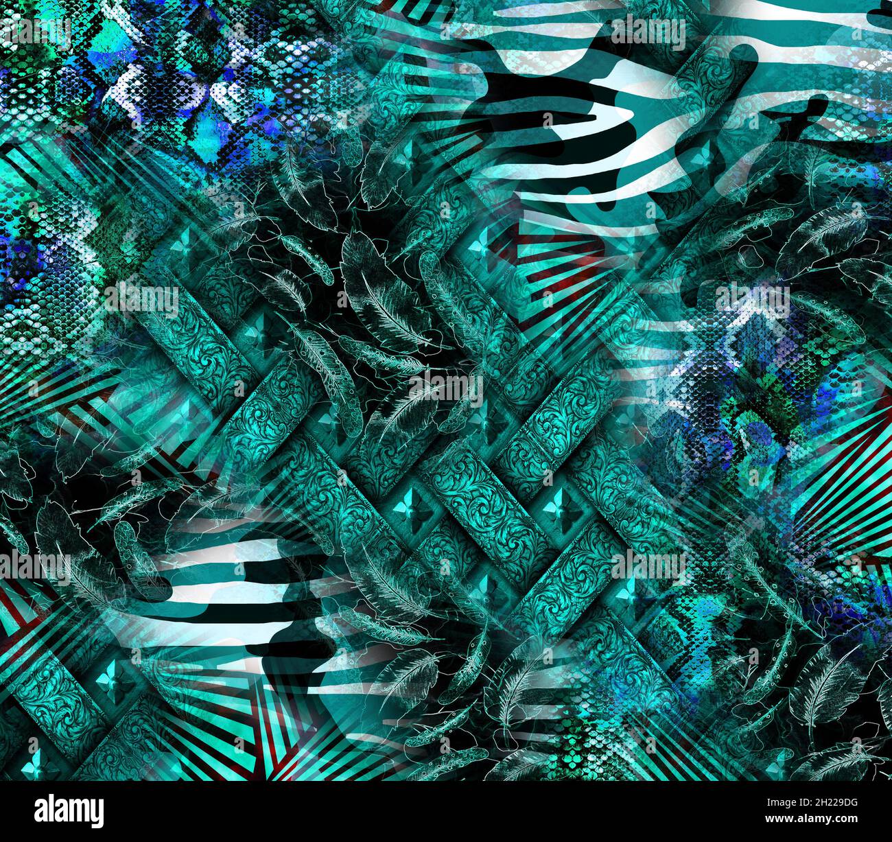 textile fabric print patterns, fashion designs Stock Photo - Alamy