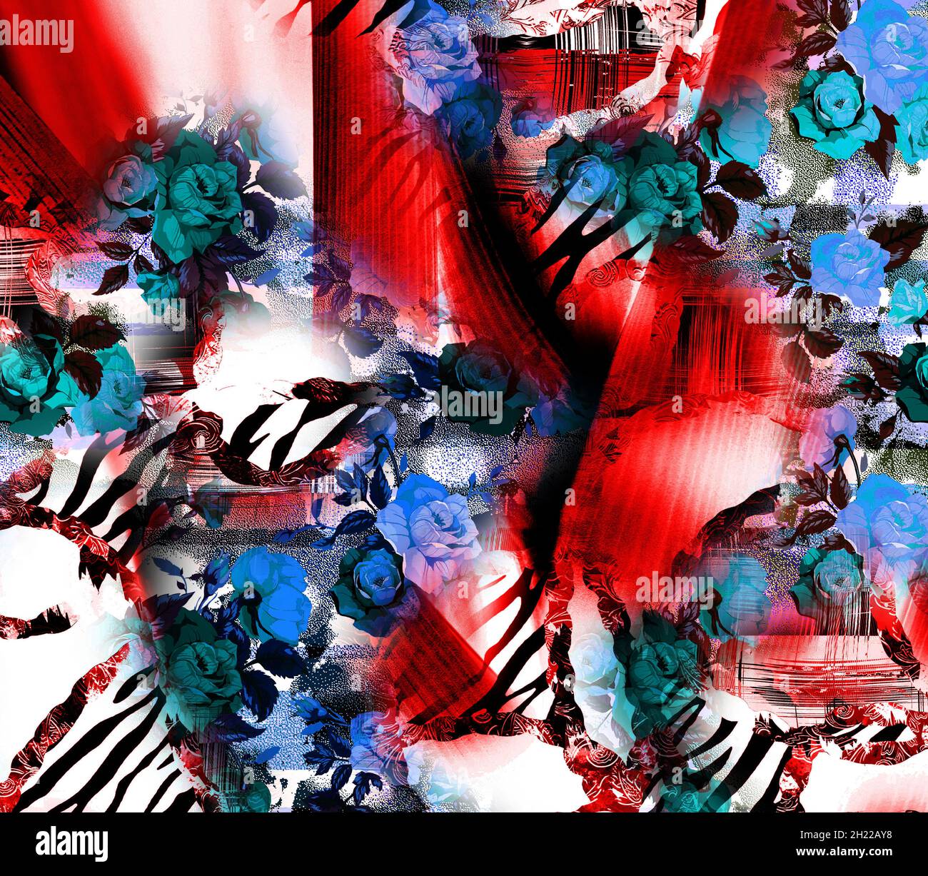textile fabric print patterns, fashion designs Stock Photo - Alamy