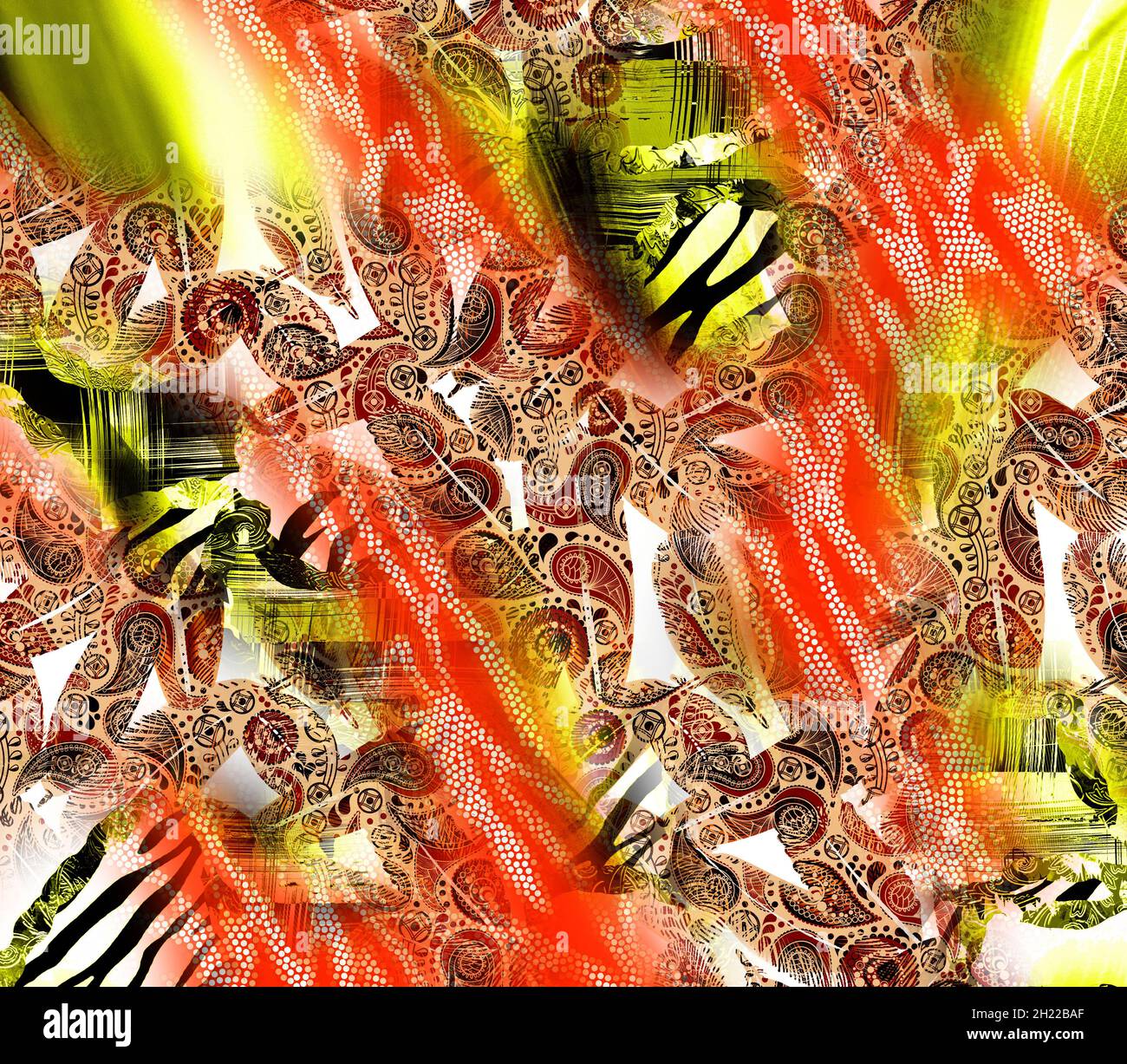 textile fabric print patterns, fashion designs Stock Photo - Alamy