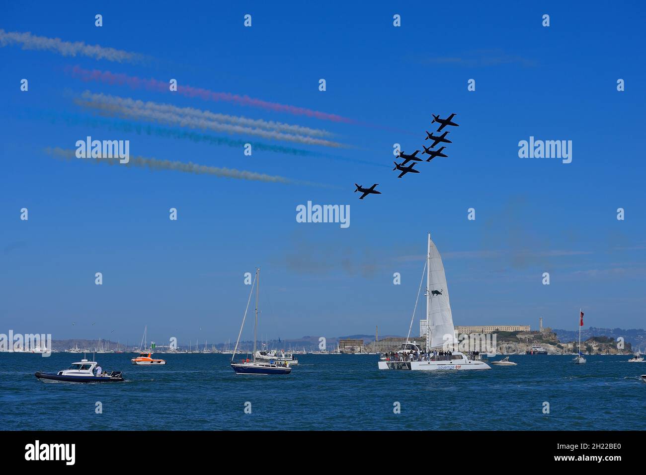 The amazing yearly Fleet Week in the Bay Area, San Francisco CA Stock ...
