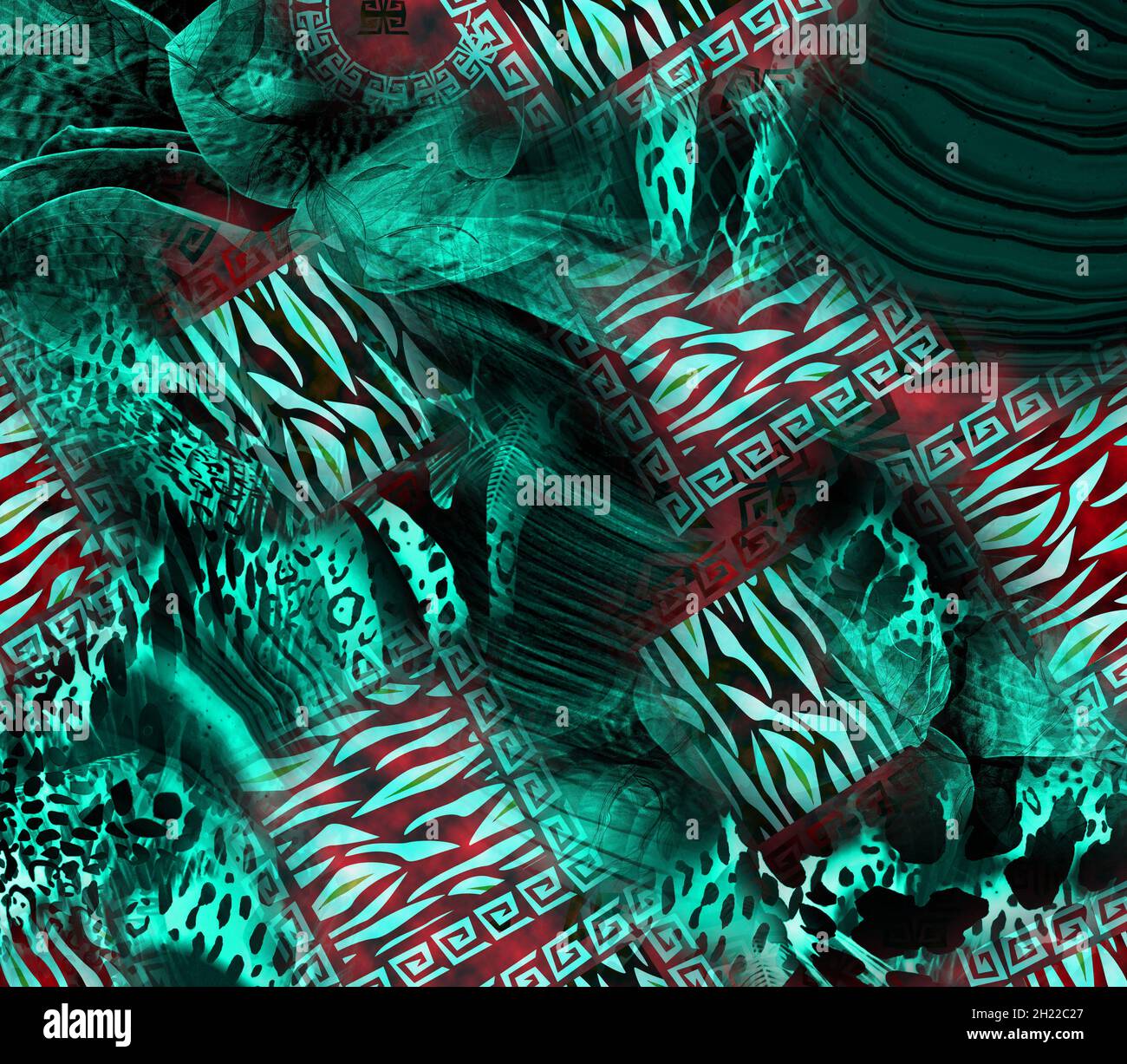 textile fabric print patterns, fashion designs Stock Photo - Alamy