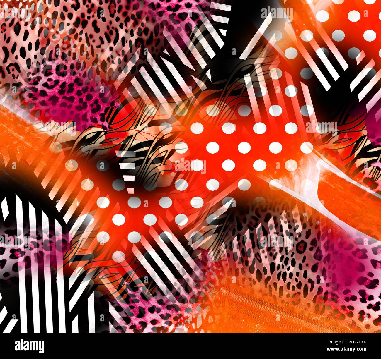 textile fabric print patterns, fashion designs Stock Photo - Alamy