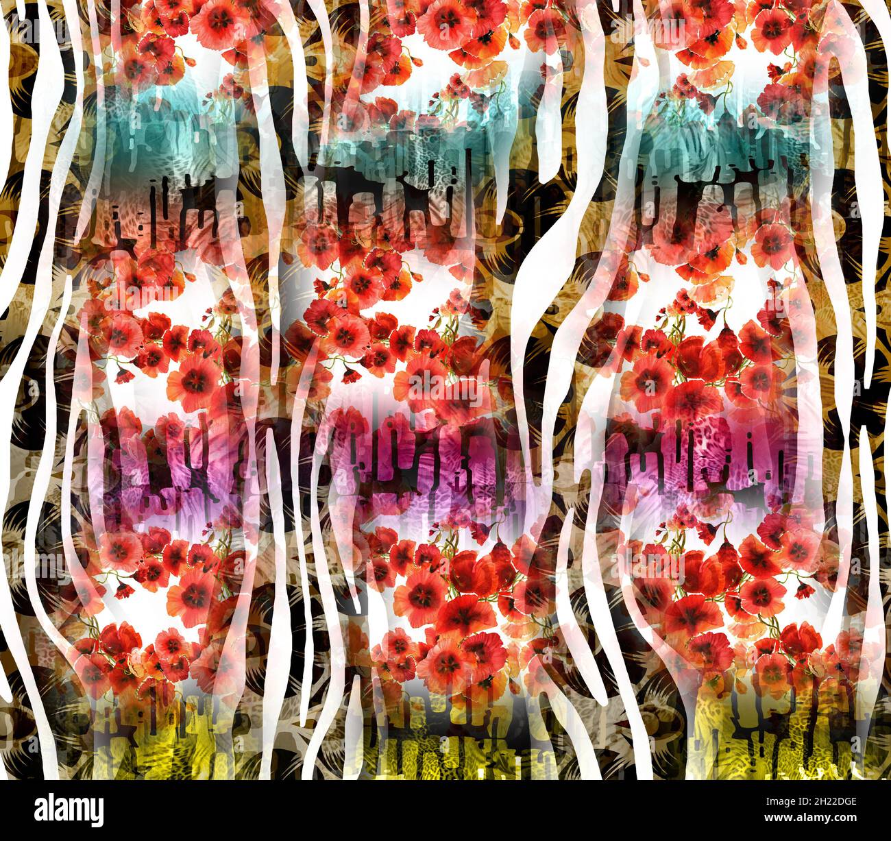 textile fabric print patterns, fashion designs Stock Photo - Alamy