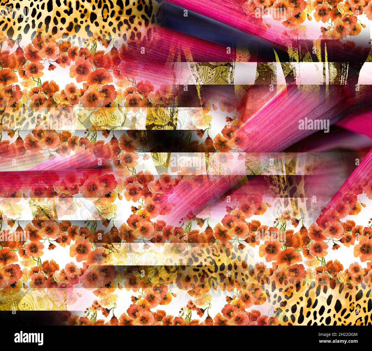 textile fabric print patterns, fashion designs Stock Photo - Alamy