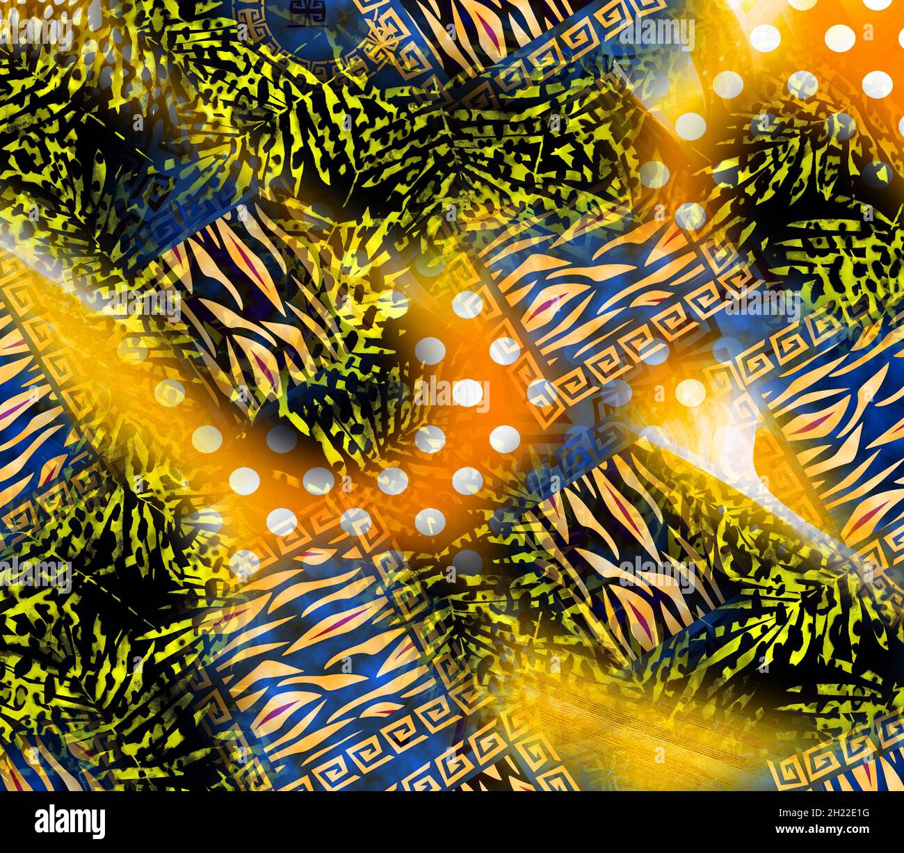 textile fabric print patterns, fashion designs Stock Photo - Alamy