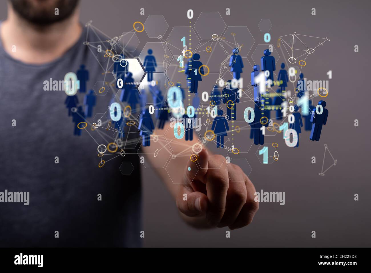 3D rendered connected symbols for interactive and global communication ...