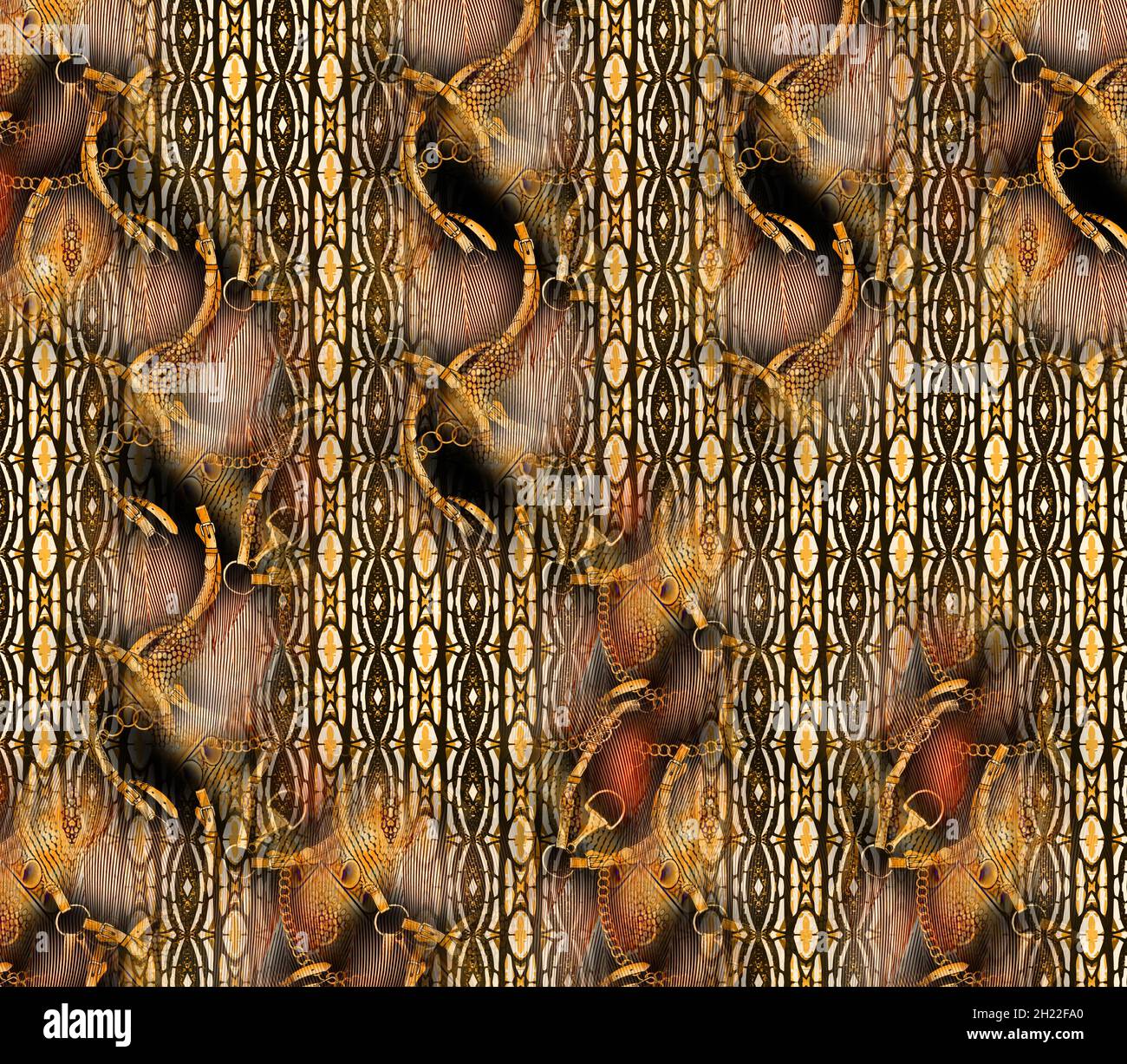 colorful animal prints, fabric patterns Stock Photo - Alamy