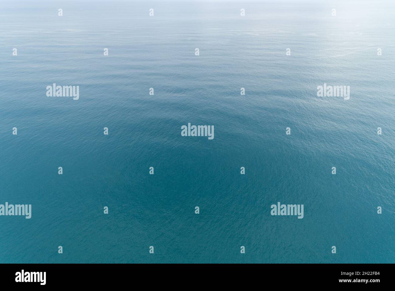 Sea surface aerial view Bird eye view photo of small waves and water ...