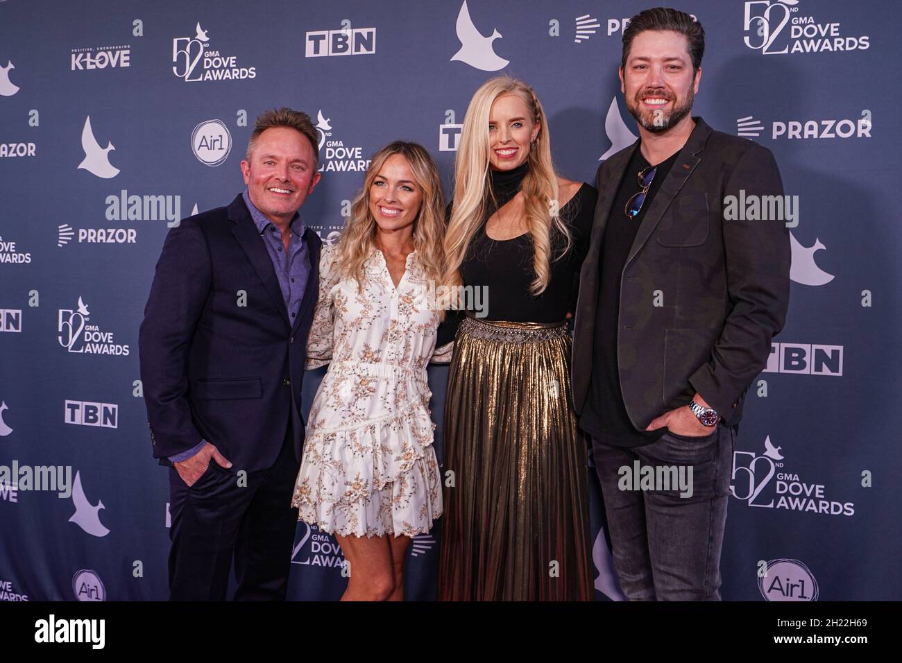 Nashville, Tennessee, USA, October 19, 2021. Christian Singer ...