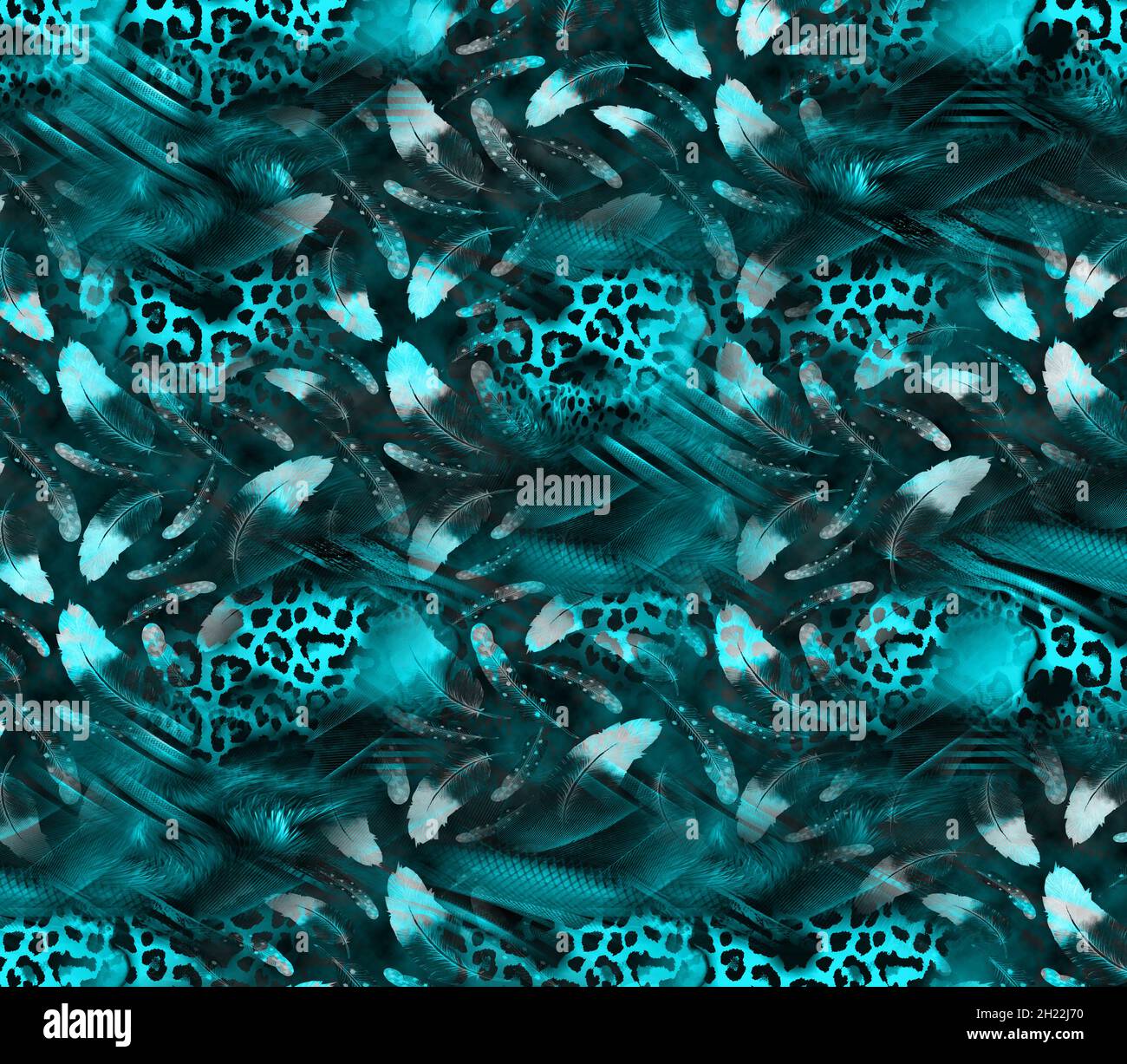 colorful animal prints, fabric patterns Stock Photo - Alamy