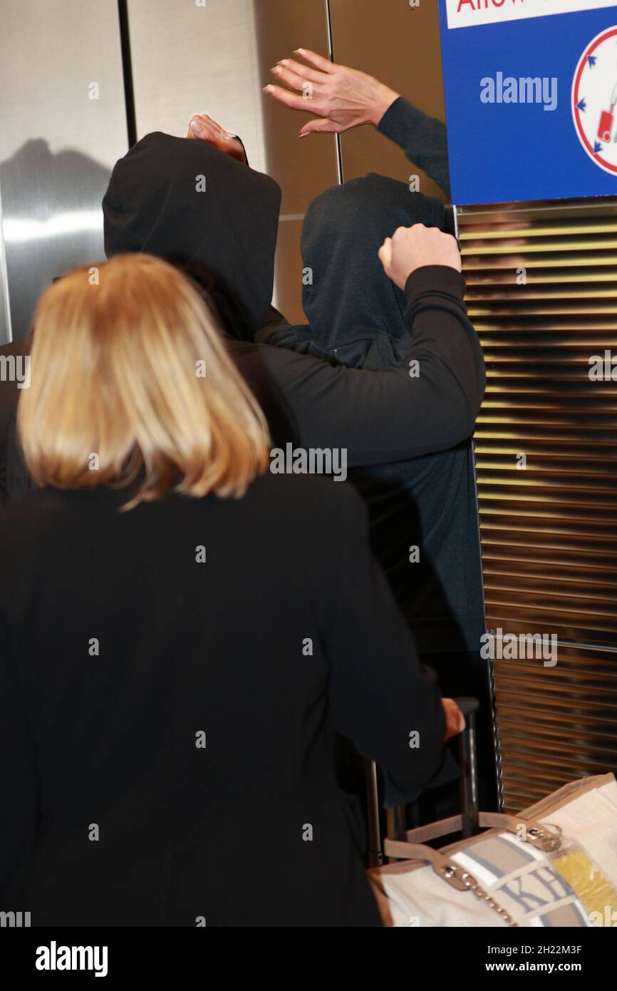 Arlington, VA, USA. 19th Oct, 2021. Paris Hilton seen arriving at ...