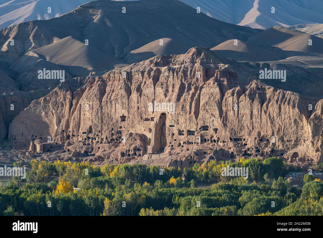 The great buddhas in Bamyan, Afghanistan Stock Photo - Alamy