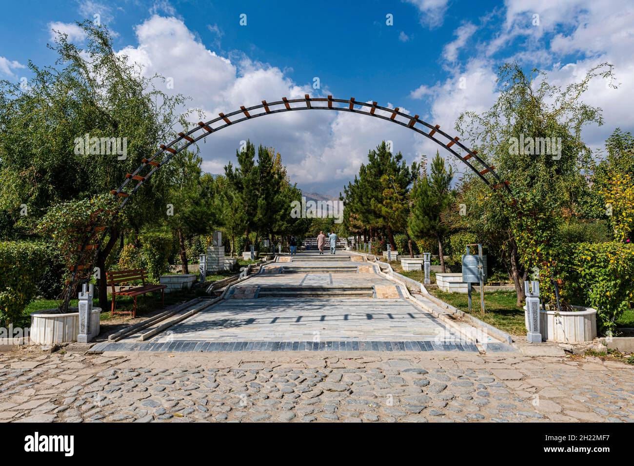 Paghman Hill Castle and gardens, Kabul, Afghanistan Stock Photo - Alamy