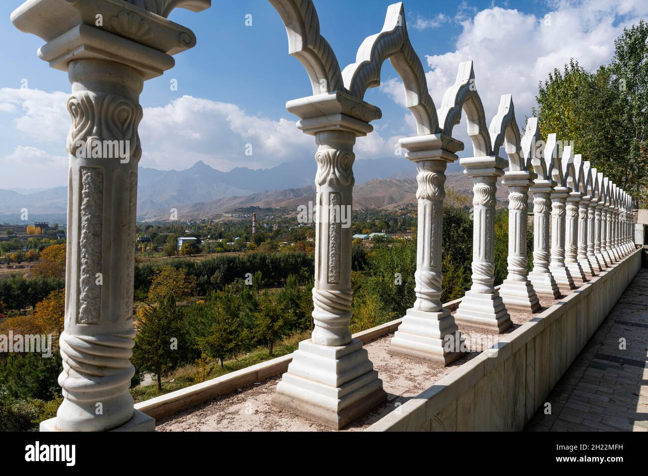 Paghman Hill Castle and gardens, Kabul, Afghanistan Stock Photo - Alamy
