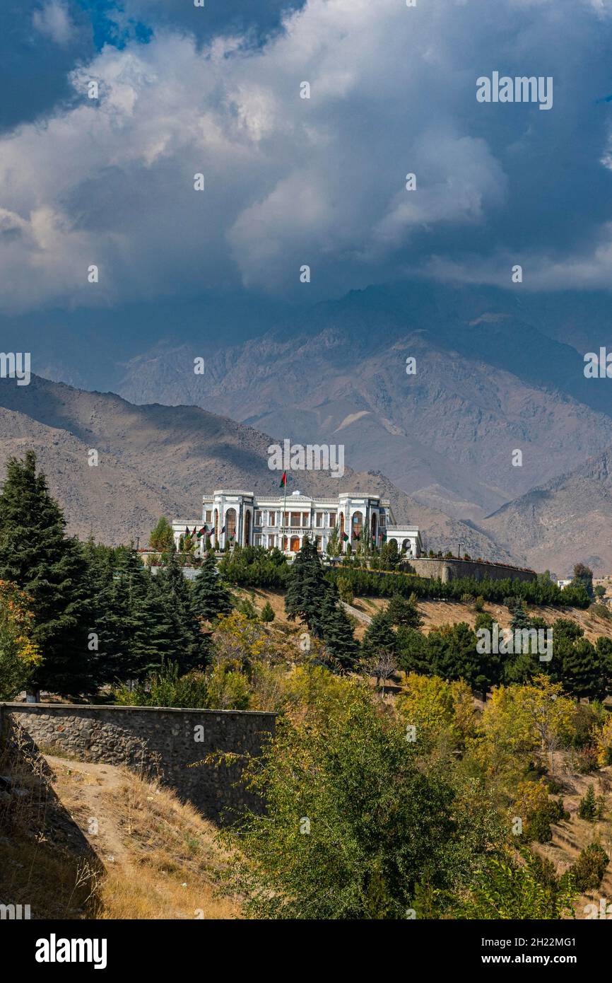 Paghman Hill Castle and gardens, Kabul, Afghanistan Stock Photo - Alamy