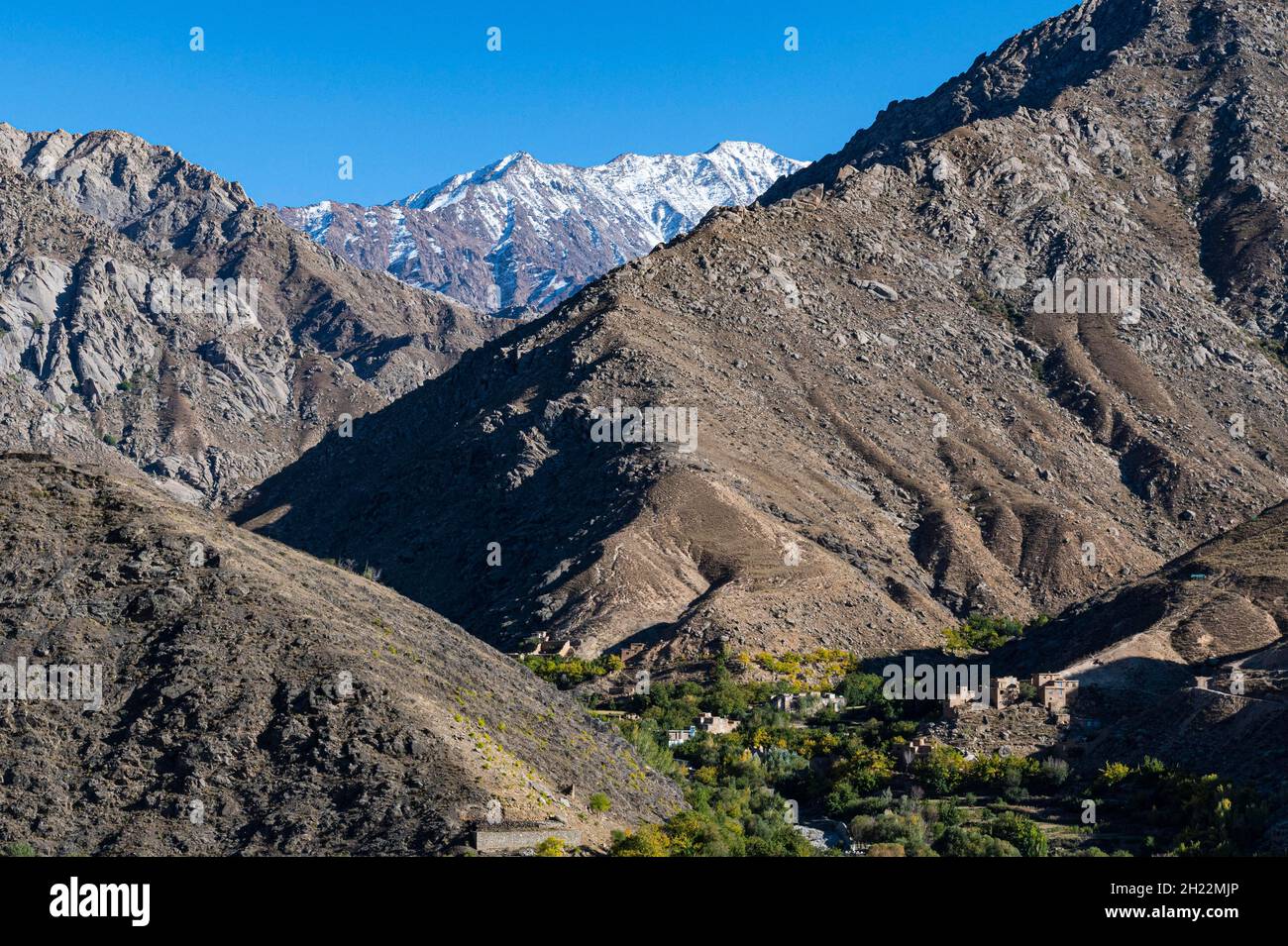 Mountain scenery, Panjshir Valley, Afghanistan Stock Photo - Alamy