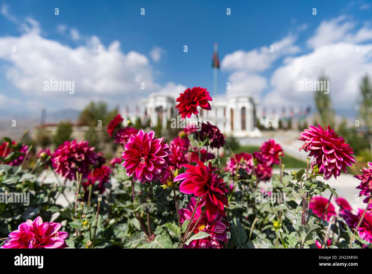 Paghman Hill Castle and gardens, Kabul, Afghanistan Stock Photo - Alamy