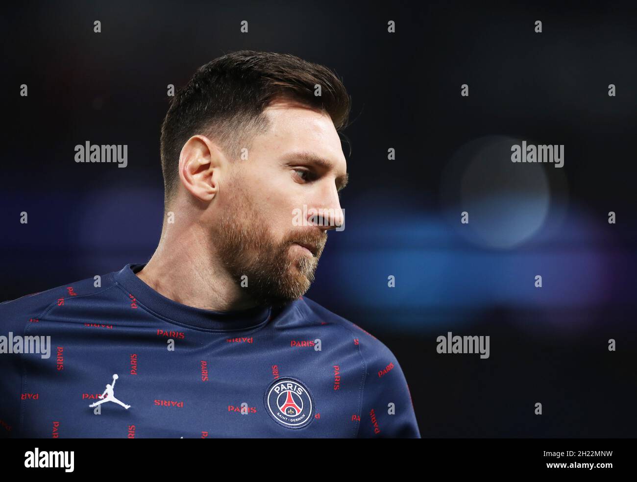 Paris, France. 19th Oct, 2021. Lionel Messi of Paris Saint-Germain ...