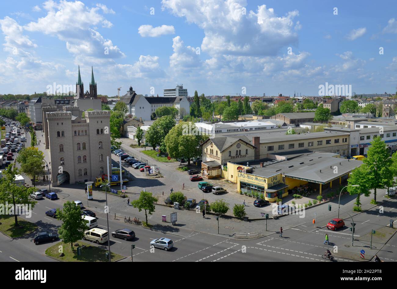 Dragonerareal, Mehringdamm, Kreuzberg, Berlin, Germany Stock Photo - Alamy