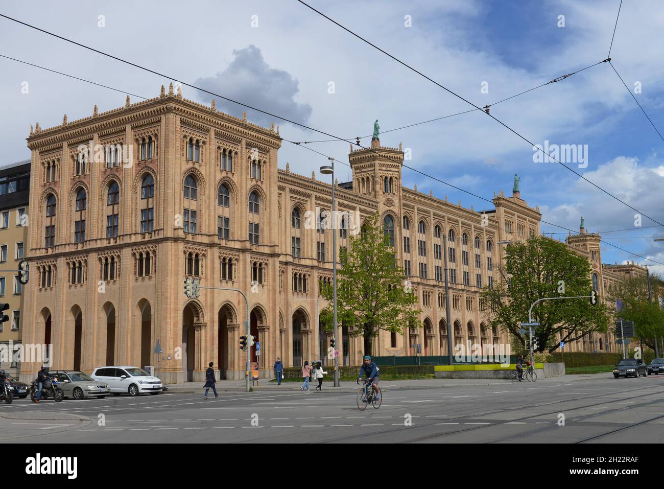 Government of Upper Bavaria, Office Building, Maximilianstrasse, Munich ...