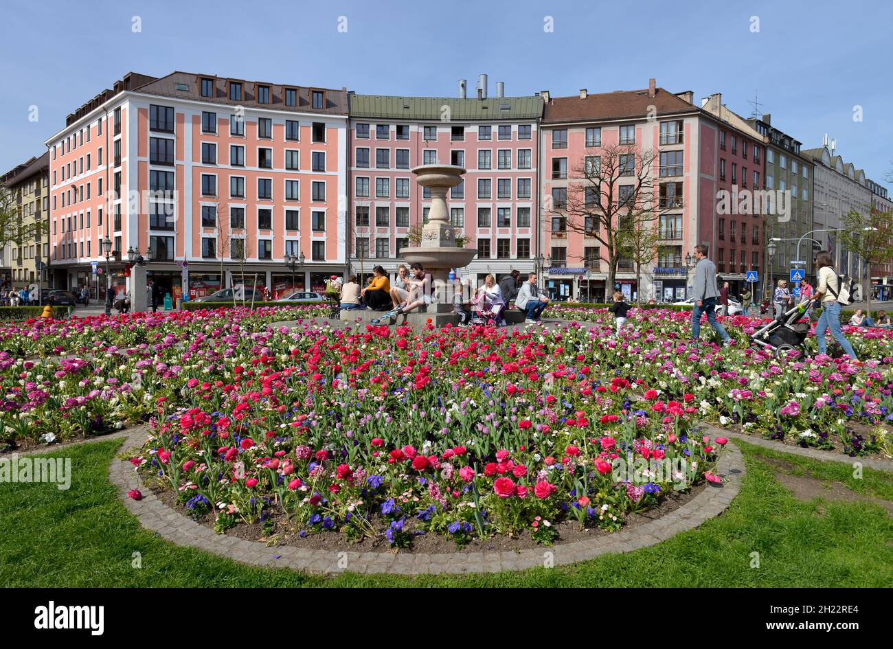 Gaertnerplatz, Munich, Bavaria, Germany Stock Photo - Alamy