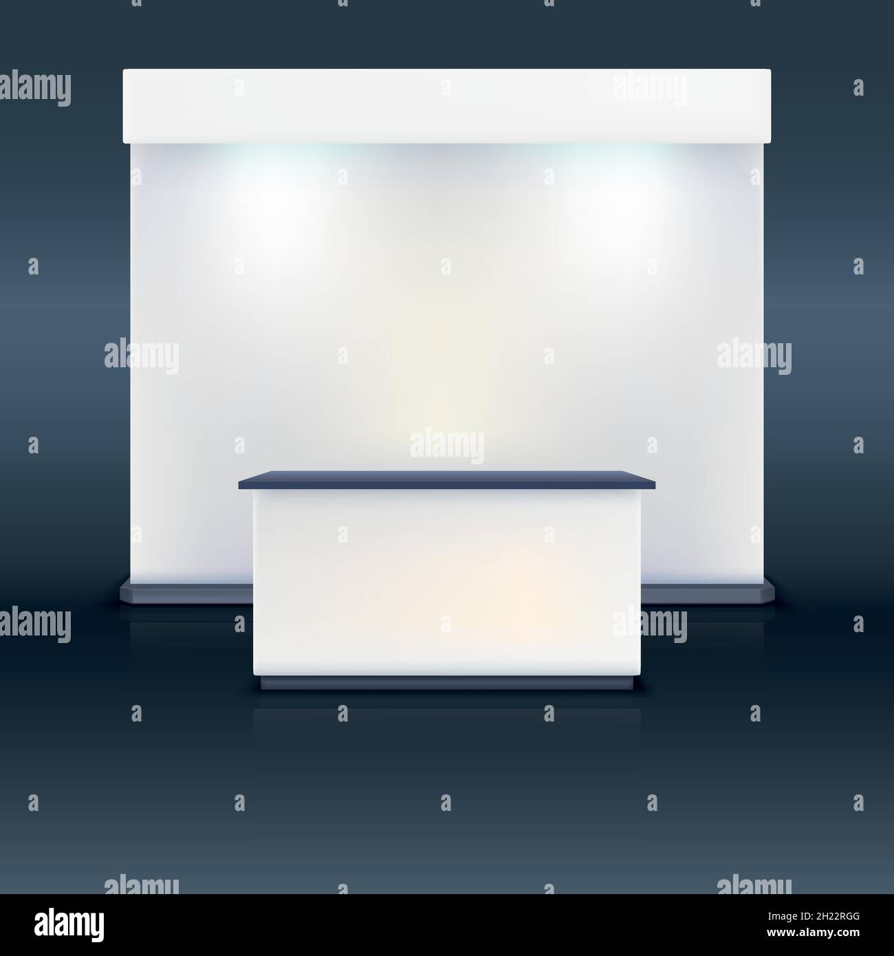 Design display stand stand Stock Vector Images - Alamy