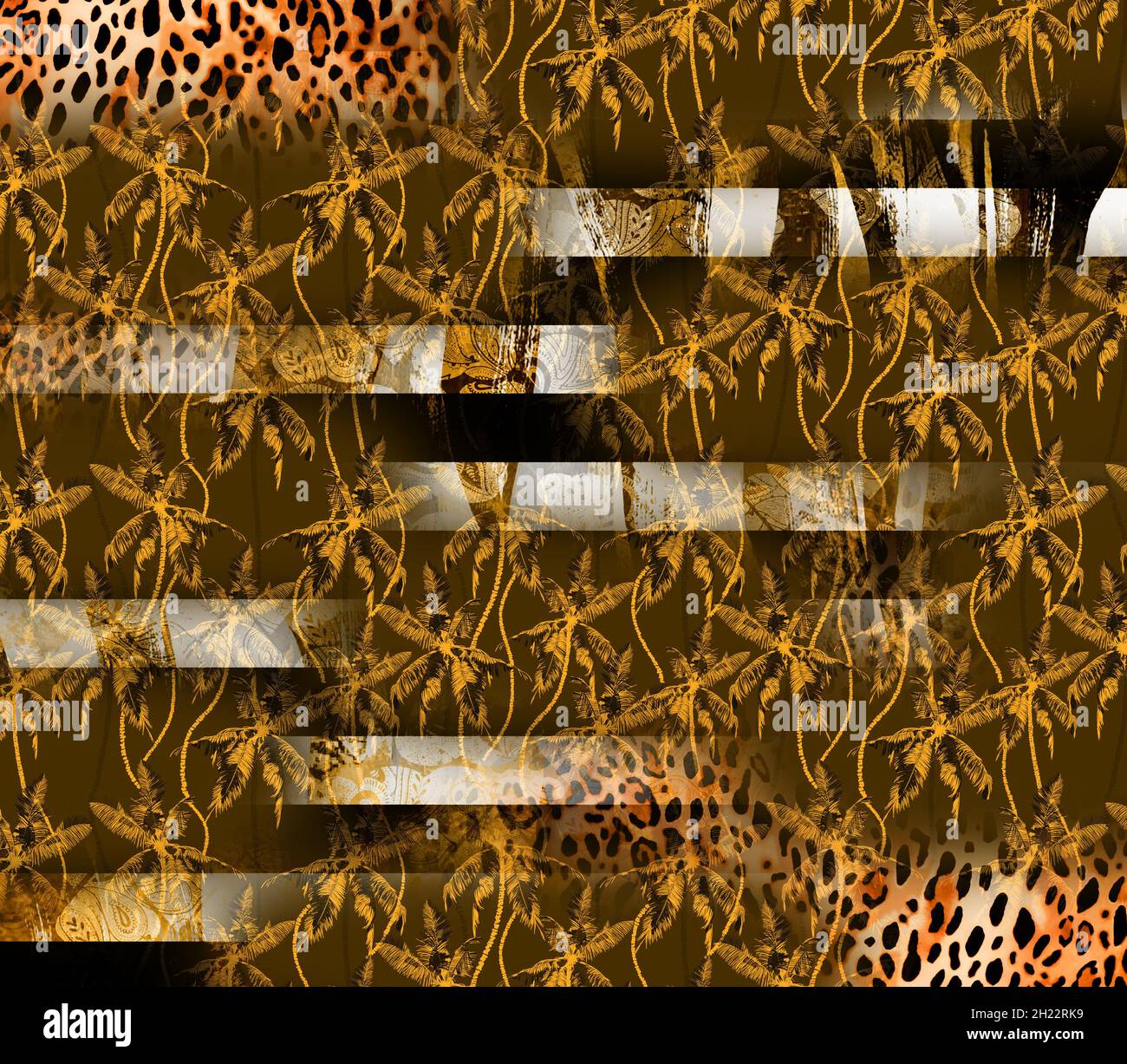 colorful animal prints, fabric patterns Stock Photo - Alamy