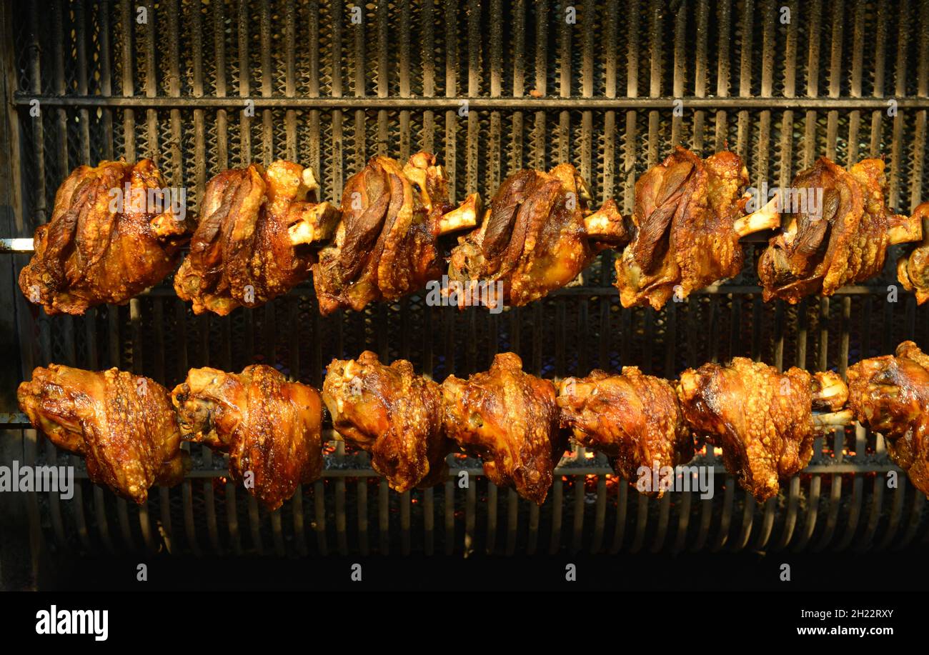 Pork knuckles, Haxnbauer in the Scholastikahaus, Sparkassenstrasse ...