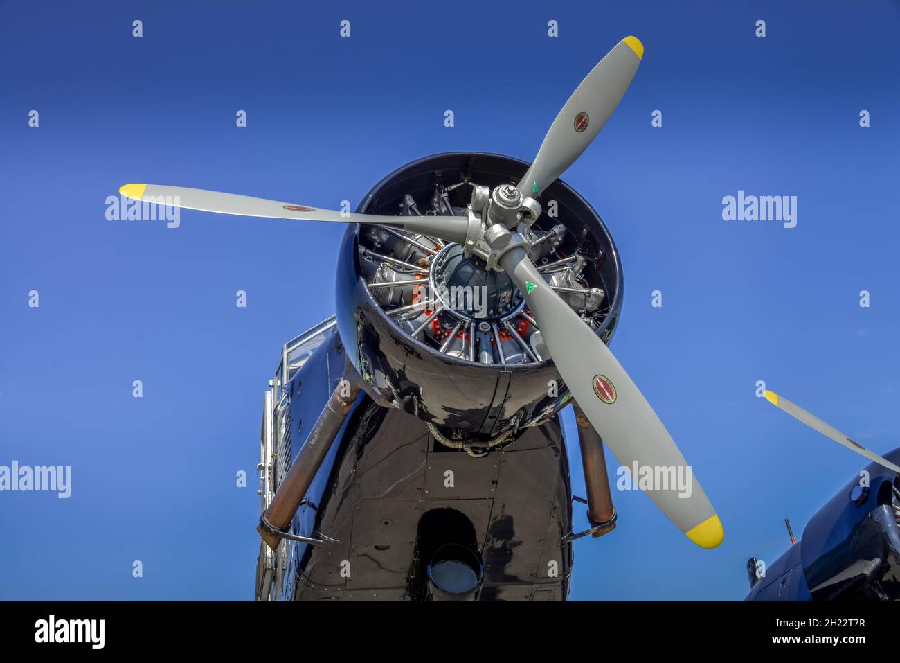 Engine, Junkers JU 52, ILA 2018, Schoenefeld, Brandenburg, Germany ...