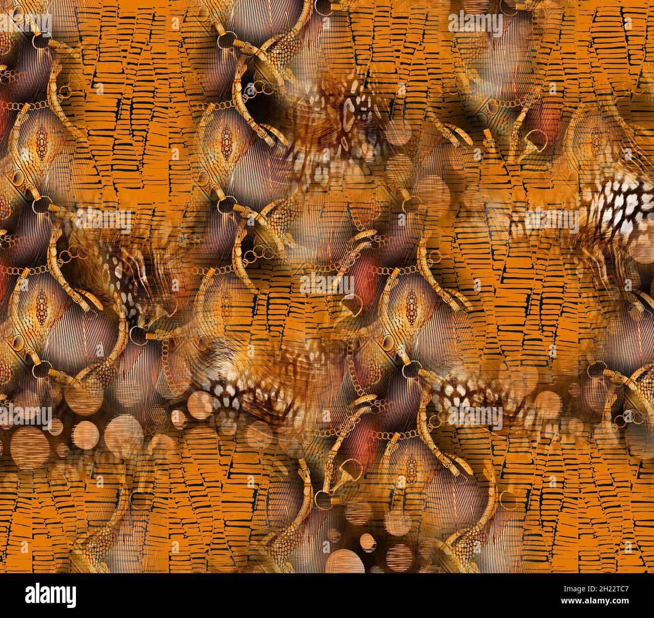 colorful animal prints, fabric patterns Stock Photo - Alamy