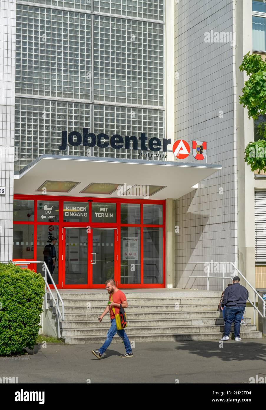 Jobcenter, Muellerstrasse, Wedding, Mitte, Berlin, Germany Stock Photo ...