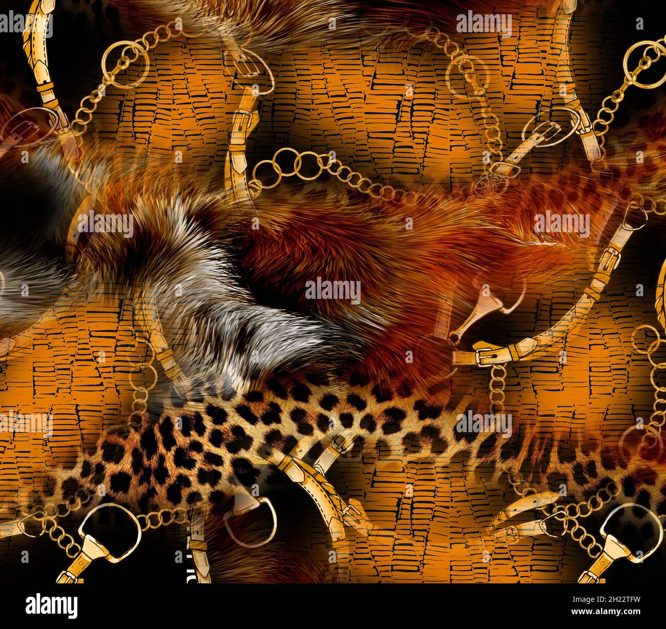 colorful animal prints, fabric patterns Stock Photo - Alamy