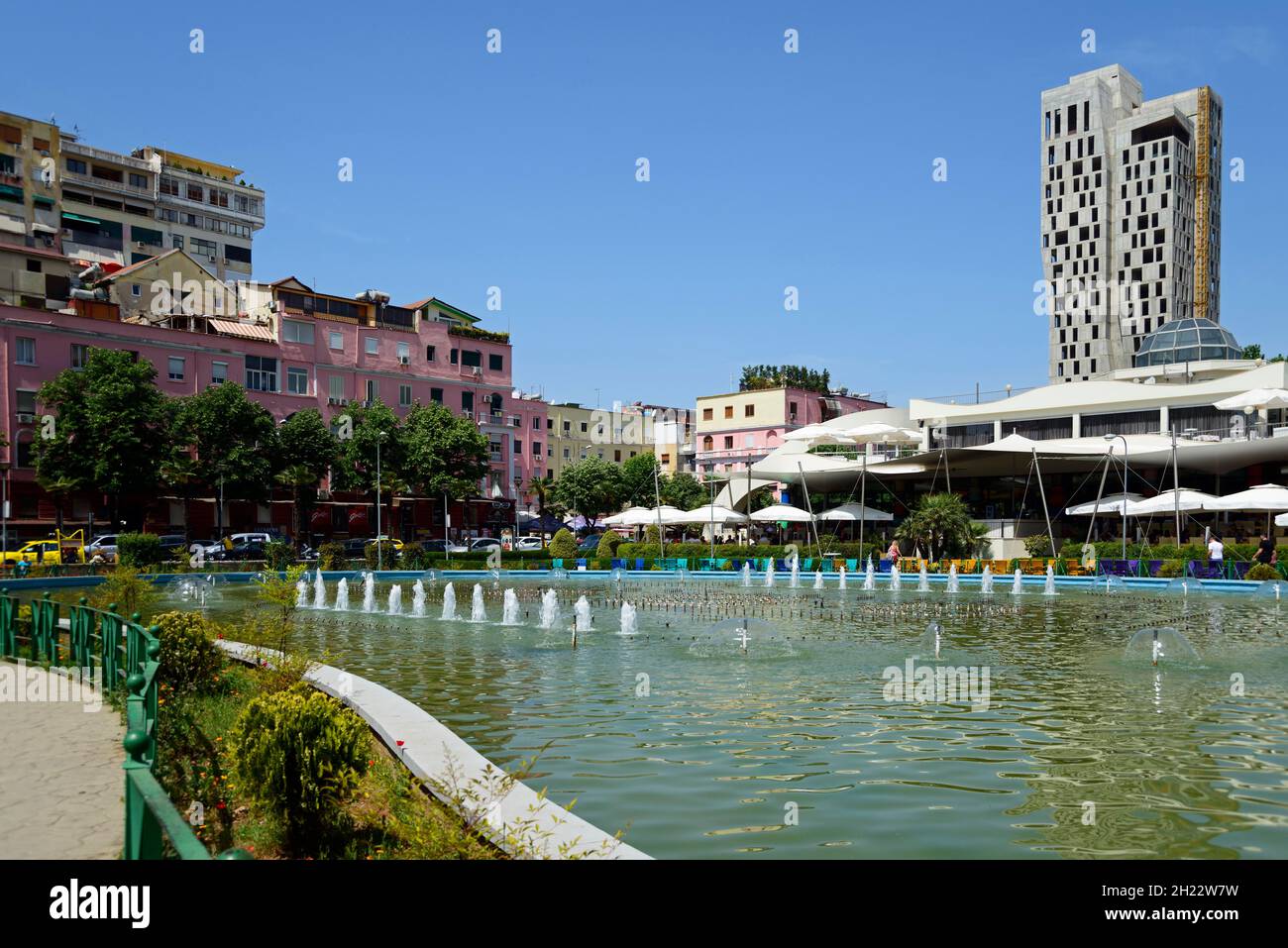Europe albania tirana rinia park hi-res stock photography and images ...