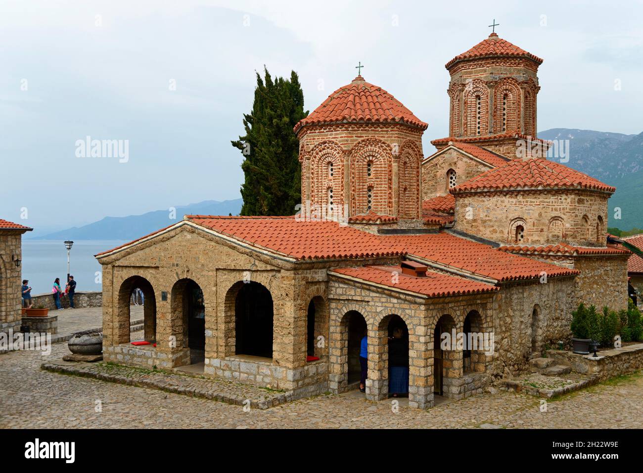 Church, Monastery, Sveti Naum, Ohrid, UNESCO World Heritage, Macedonia ...
