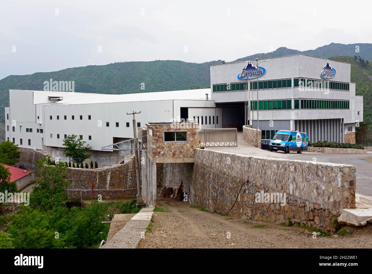 Company Lajthiza water, SH5, Albania Stock Photo - Alamy
