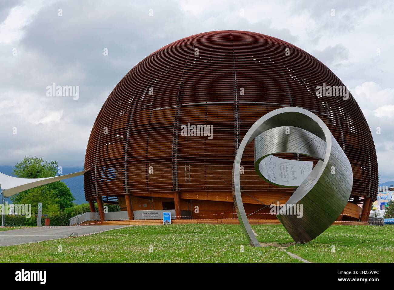 CERN Visitor Centre, near Geneva, Switzerland Stock Photo - Alamy