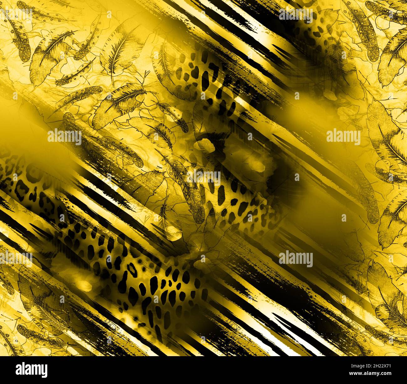 colorful animal prints, fabric patterns Stock Photo - Alamy