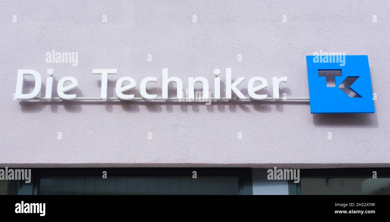 Die techniker sign hi-res stock photography and images - Alamy