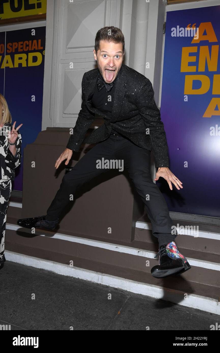 New York, USA. 19th Oct, 2021. Andrew Bancroft attends ”Freestyle Love ...