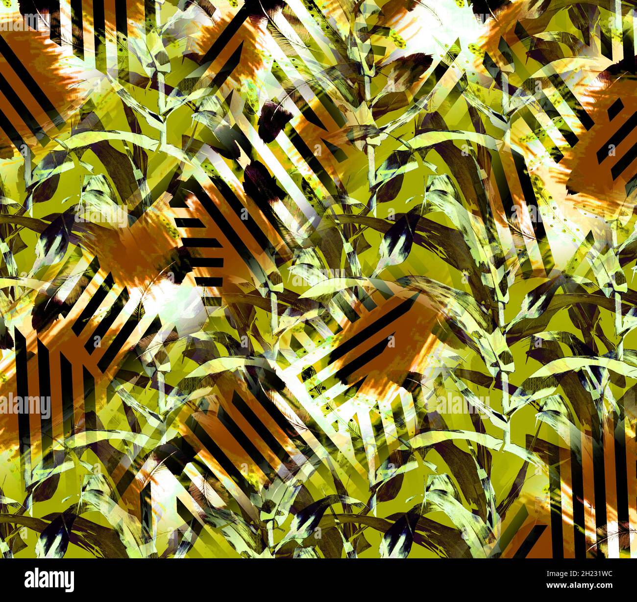 colorful animal prints, fabric patterns Stock Photo - Alamy