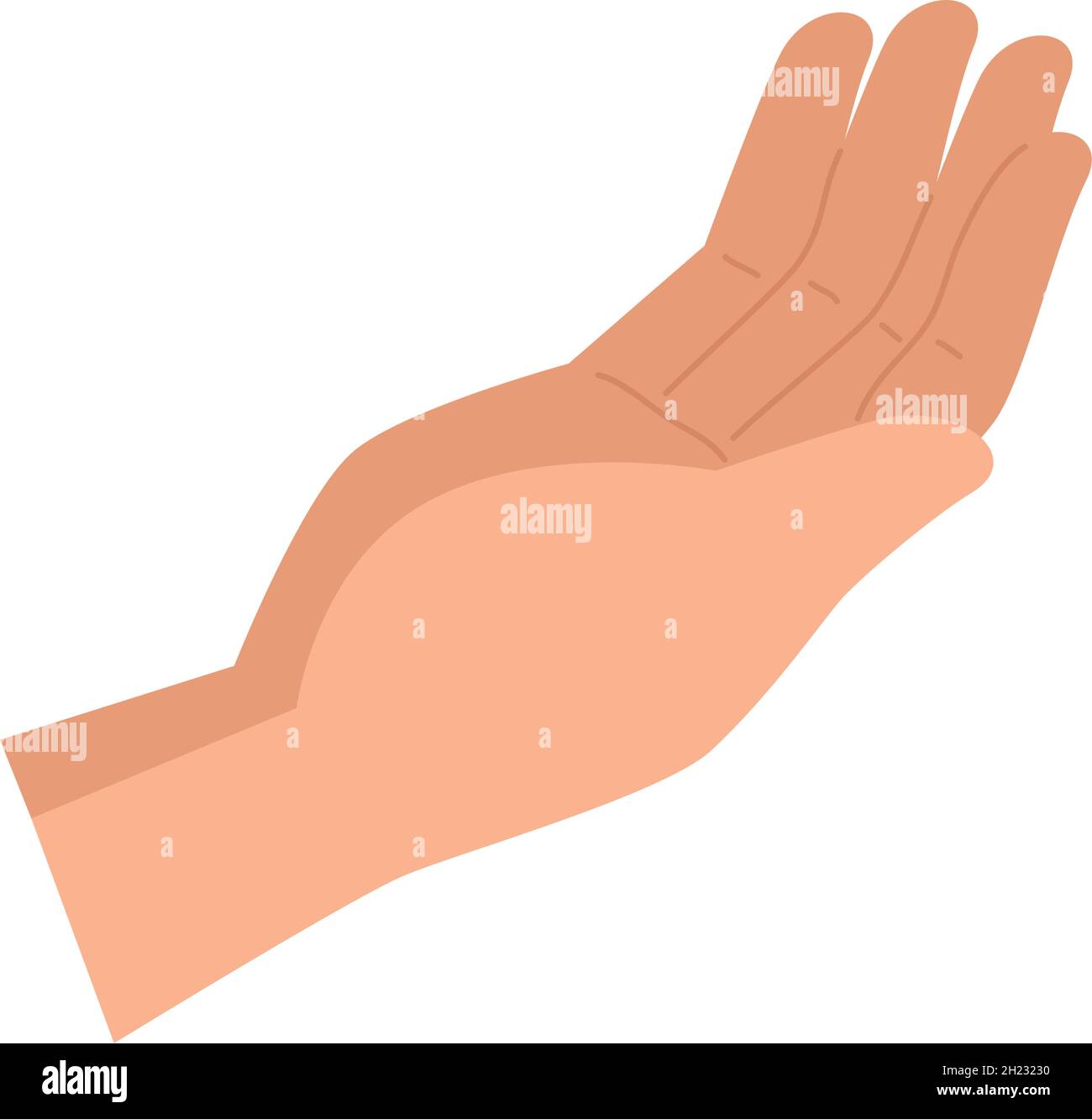 hand human receiving Stock Vector Image & Art - Alamy
