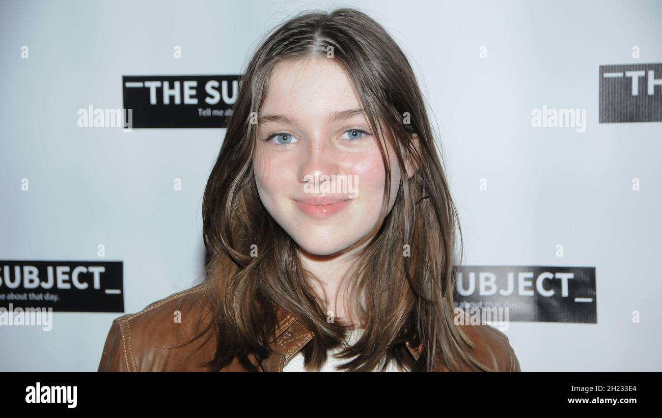 New York, United States. 19th Oct, 2021. Actress Alexa Swinton attends ...