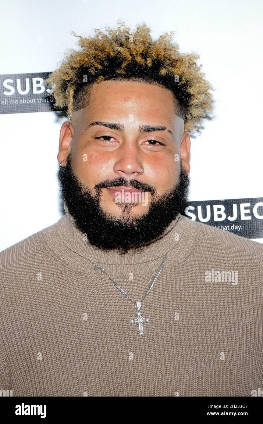 New York, United States. 20th Oct, 2021. Influencer Jason Vee attends ...