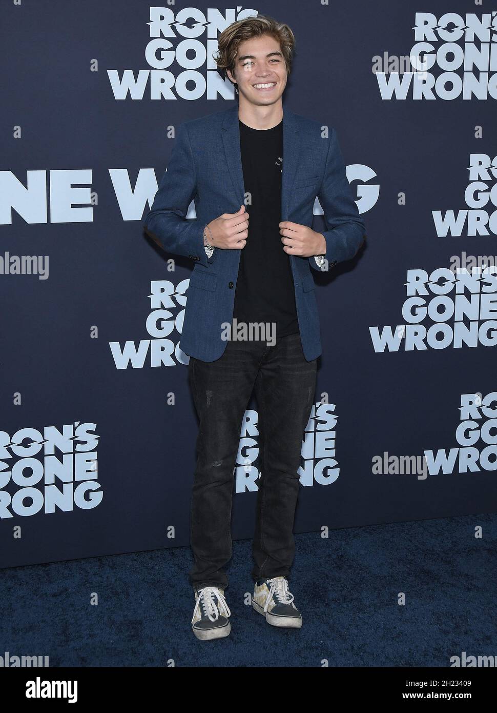 Los Angeles, USA. 19th Oct, 2021. Matthew Sato arrives at Disney ...