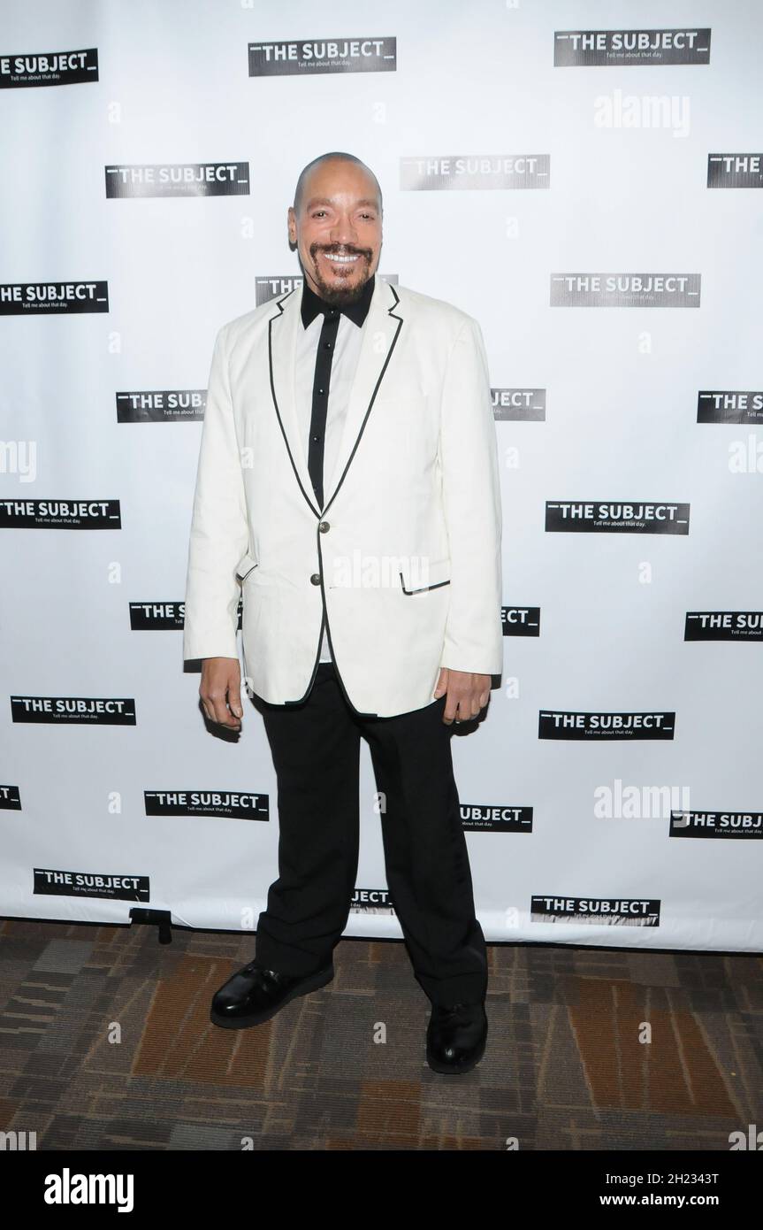 Actor Dominic Marcus attends "The Subject" film premiere held at ...